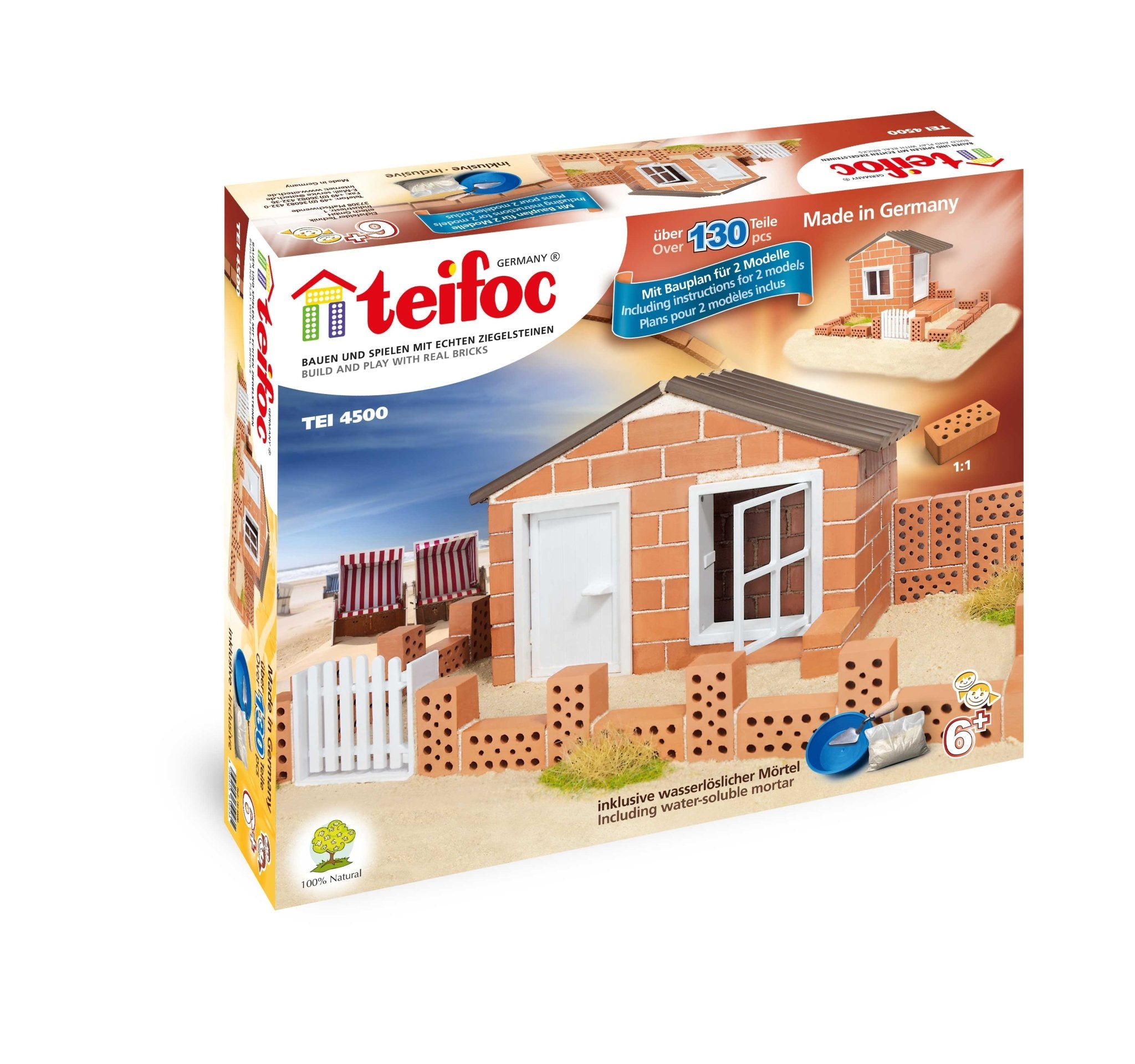 Teifoc - Building with Real Bricks and Mortar - LittleShop Toys