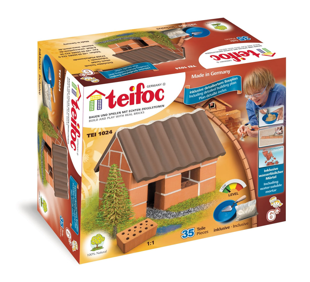 Teifoc - Building with Real Bricks and Mortar - LittleShop Toys