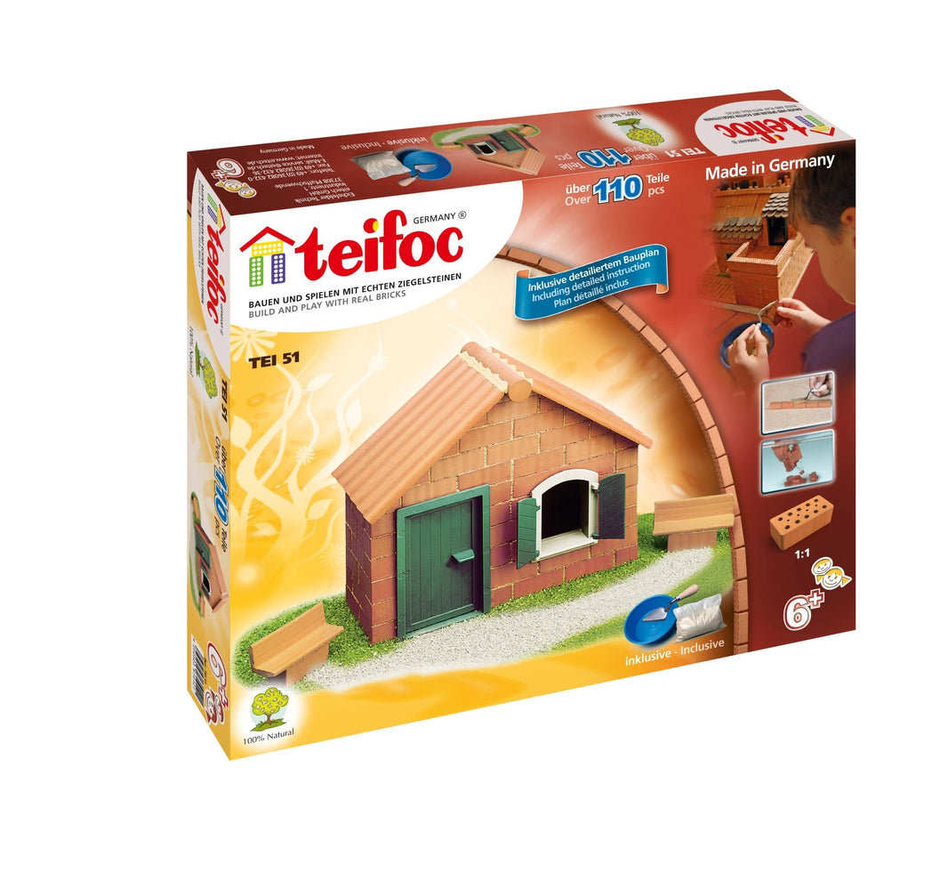 Teifoc - Building with Real Bricks and Mortar - LittleShop Toys