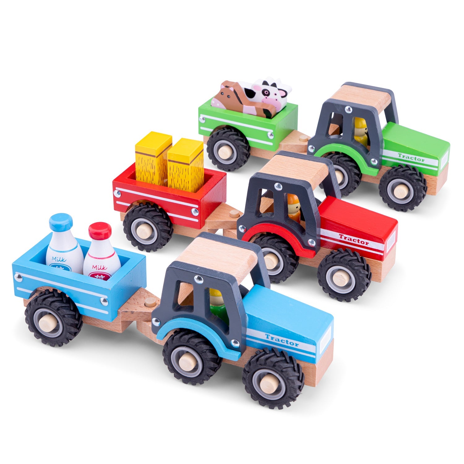 Tractor with Trailer – LittleShop Toys
